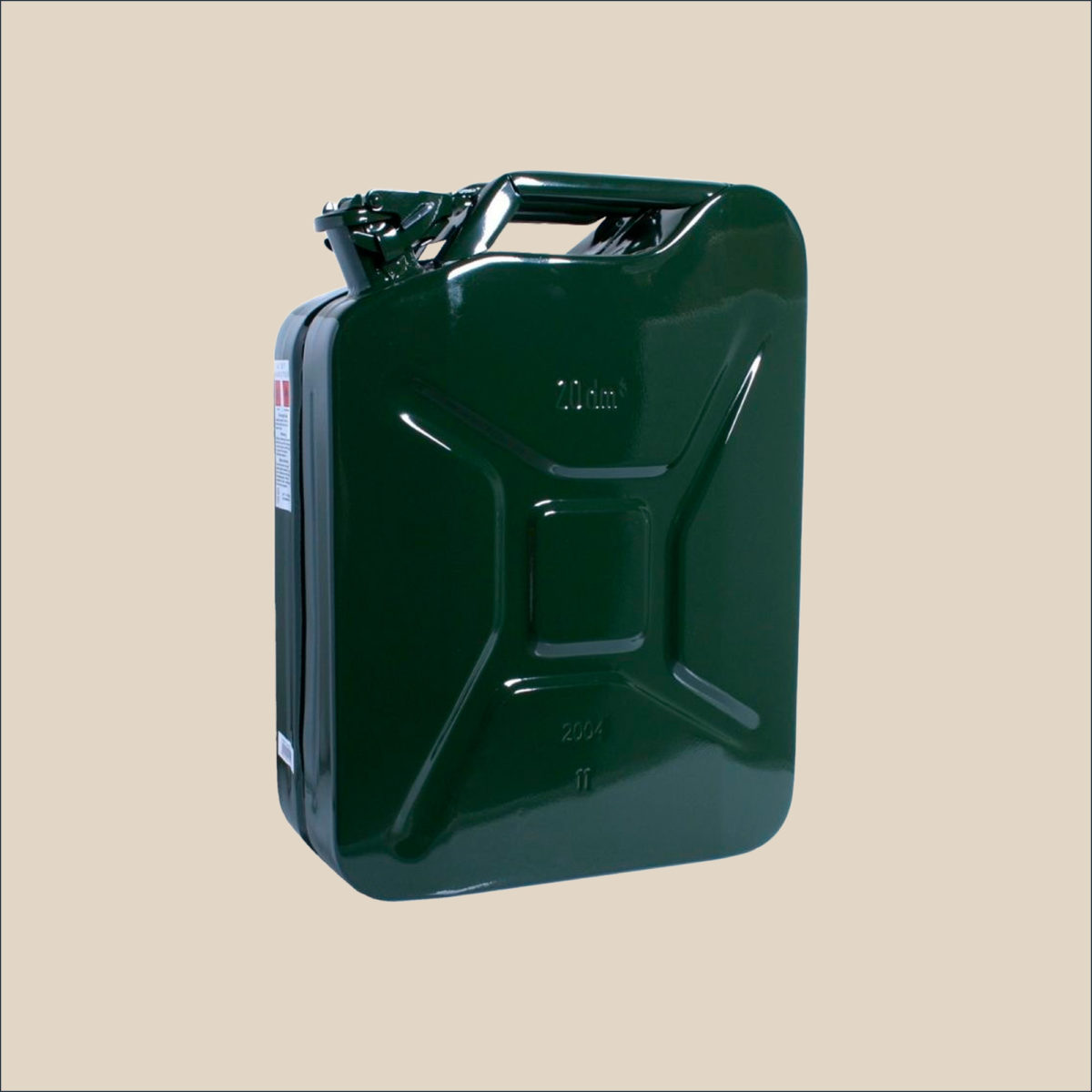 Jerrican métal 20 litres - Outillage - Retroaccessoires